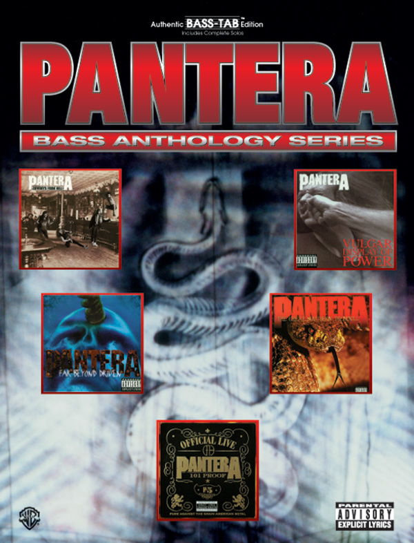 Pantera: Bass Anthology Series: Bass Guitar Book: Pantera | Sheet Music