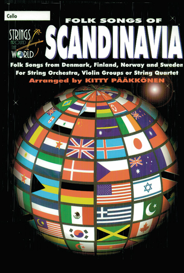 Strings Around the World: Folk Songs of Scandinavia: Cello Book | Sheet ...