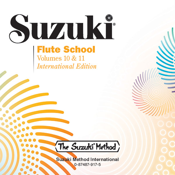Suzuki Flute School CD, Volume 10 & 11 (Revised): Flute CD | Alfred Music