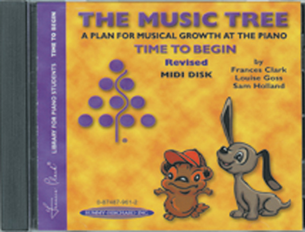 The Music Tree: Student's Book, Time to Begin: Piano General MIDI Disk ...