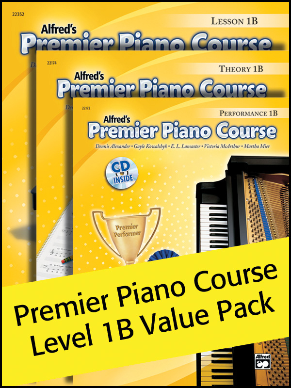 Premier Piano Course, Lesson, Theory & Performance 1B (Value Pack ...