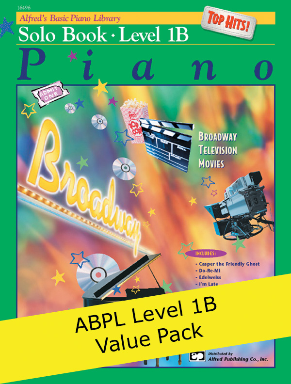 Alfred's Basic Piano Course Level 1B (Value Pack): | Alfred Music