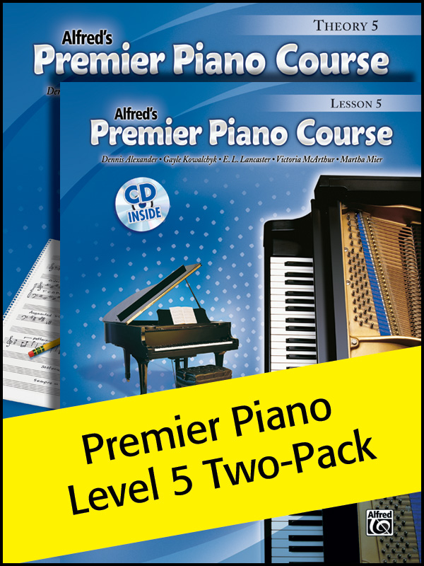 Premier Piano Course, Lesson & Theory 5 (Value Pack): | Alfred Music