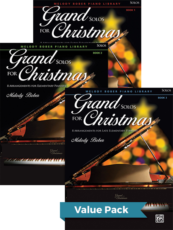 Grand Solos for Christmas 1-3 (Value Pack): Piano Packet: Melody Bober ...