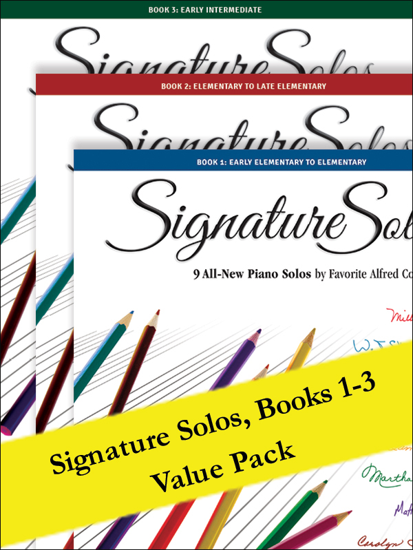 Signature Solos 1-3 (Value Pack): | Sheet Music