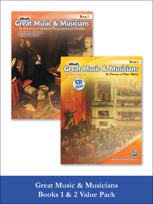 Alfred's Great Music & Musicians, Books 1 & 2: Music History Textbook ...