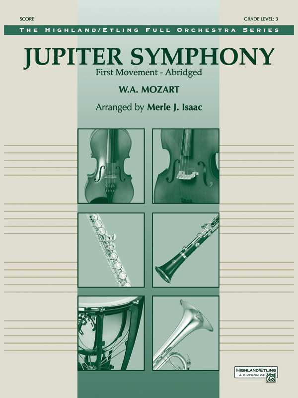 Jupiter Symphony, 1st Movement: Full Orchestra Conductor Score ...