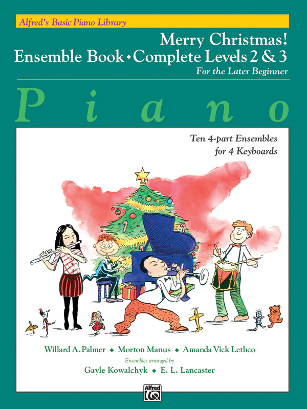 Alfred's Basic Piano Library: Merry Christmas! Ensemble, Complete Book ...