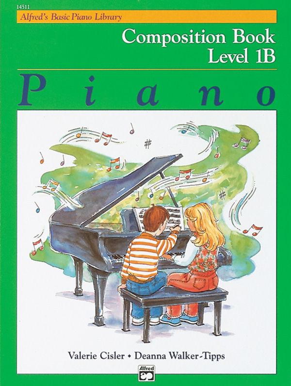 Alfred's Basic Piano Library: Composition Book 1B: Piano Book | Sheet Music