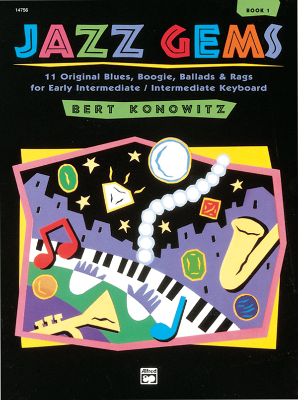 Jazz Gems, Book 1: Piano Book: Bert Konowitz | Sheet Music
