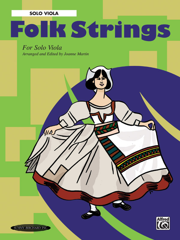 Folk Strings for Solo Instruments: Solo Viola Book | Sheet Music