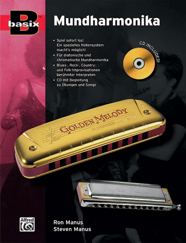 Basix®: Mundharmonika Methode: Harmonica Book & CD | Sheet Music