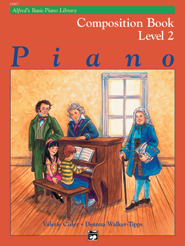 Alfred's Basic Piano Library: Composition Book 2: Piano Book | Sheet Music