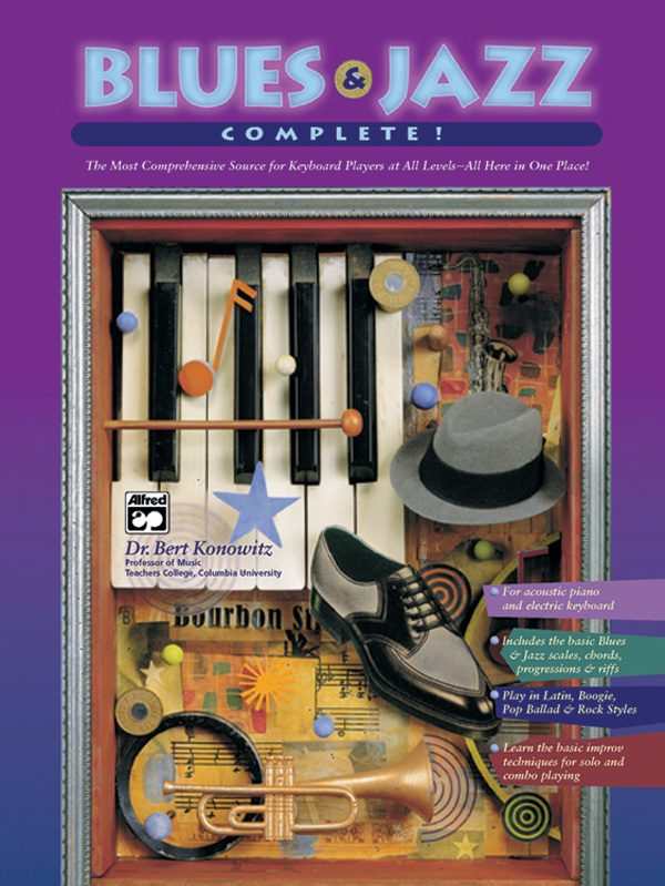 Blues & Jazz Complete: Keyboard/Piano Book & 2 CDs | Sheet Music