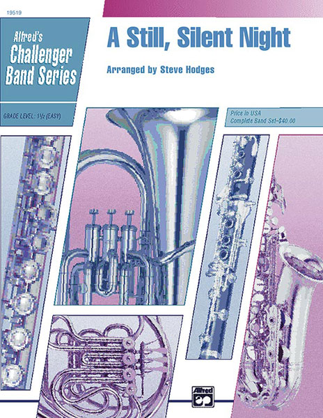 A Still, Silent Night: Concert Band Conductor Score & Parts | Sheet Music