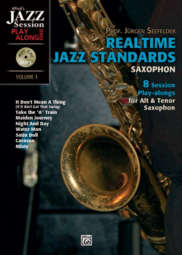 Realtime Jazz Standards - Saxophon: Saxophone Book & MP3 CD: Jürgen ...
