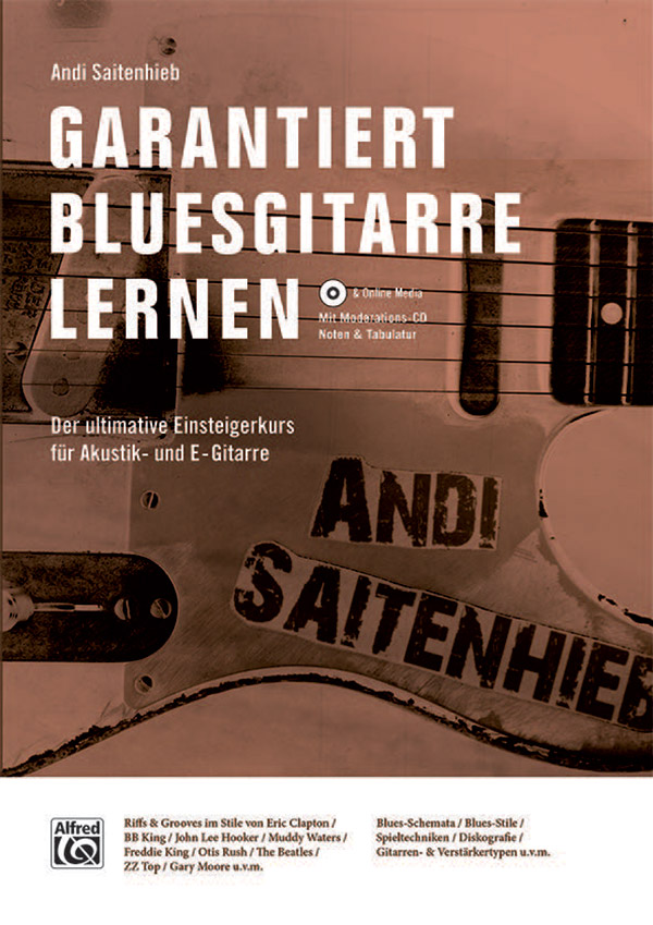 Garantiert Bluesgitarre lernen: Guitar Book & CD: Andi Saitenhieb ...