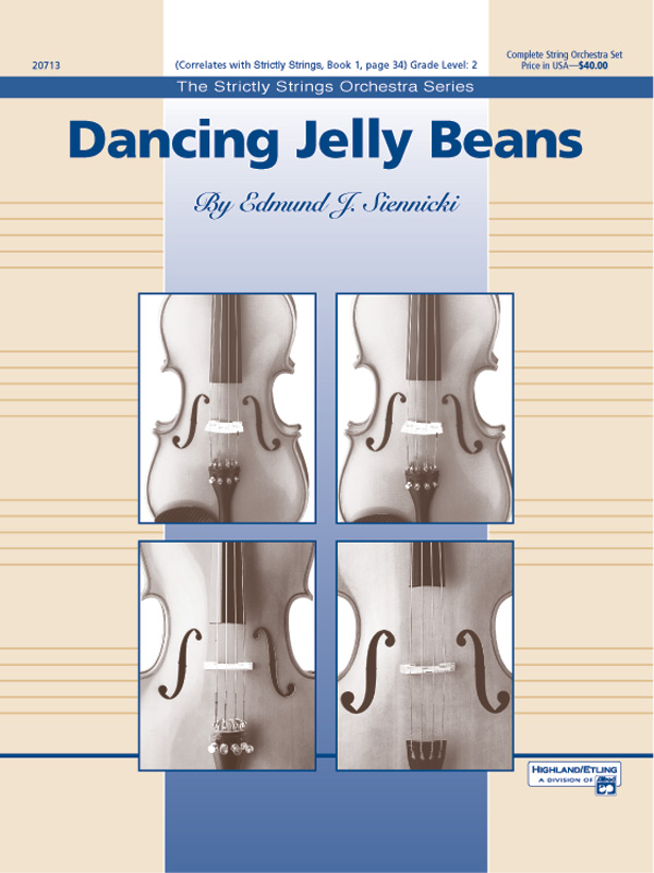 Dancing Jelly Beans: String Orchestra Conductor Score & Parts: Edmund J ...
