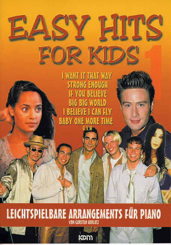 Easy Hits for Kids Band 1: Easy Hits Piano Book: Carsten Gerlitz ...