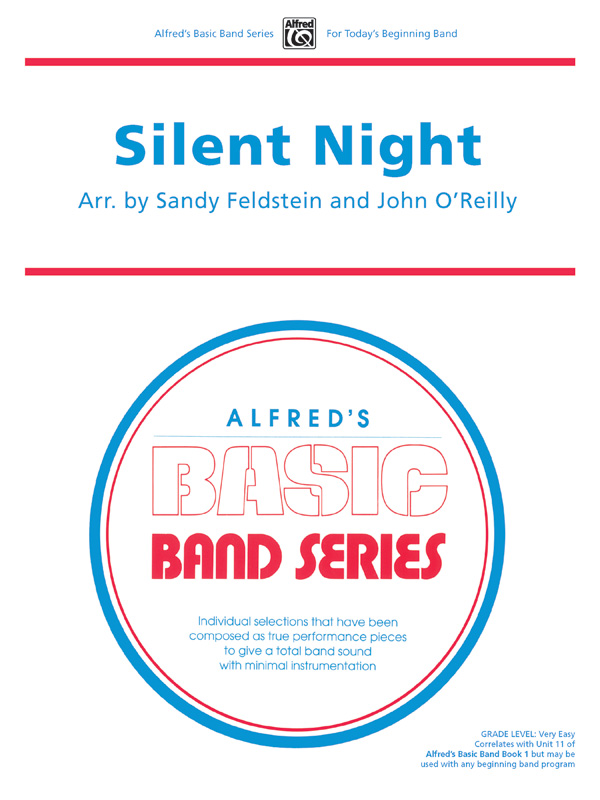 Silent Night: Concert Band Conductor Score | Sheet Music