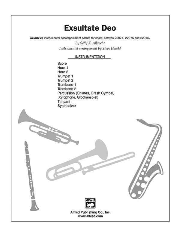 Exsultate Deo: 2nd Trombone: 2nd Trombone Part - Digital Sheet Music Download