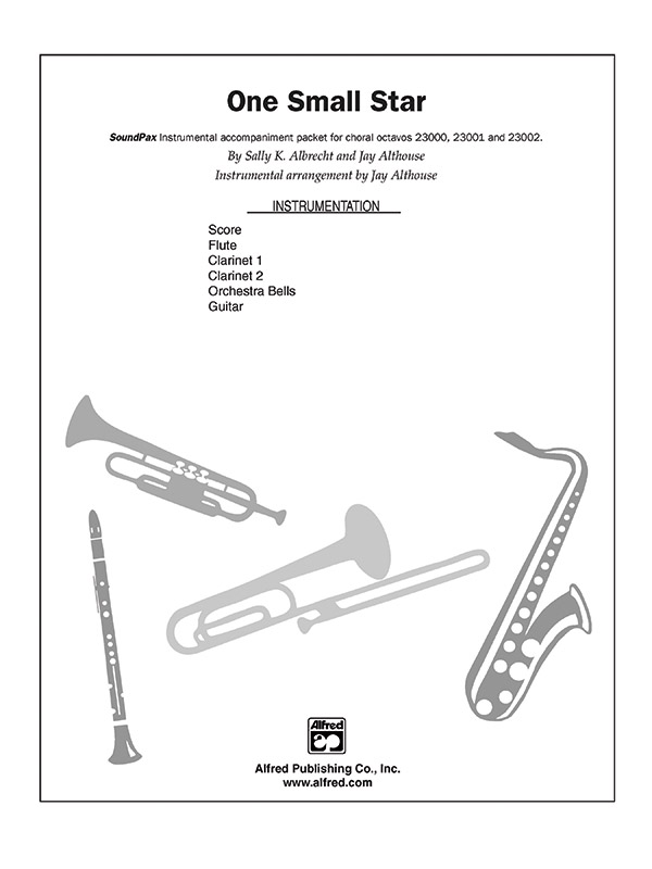 One Small Star: : Sally K. Albrecht - Digital Sheet Music Download