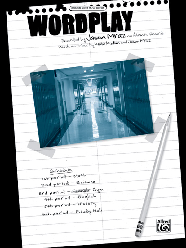 Wordplay: Piano/Vocal/Chords: Jason Mraz - Digital Sheet Music Download