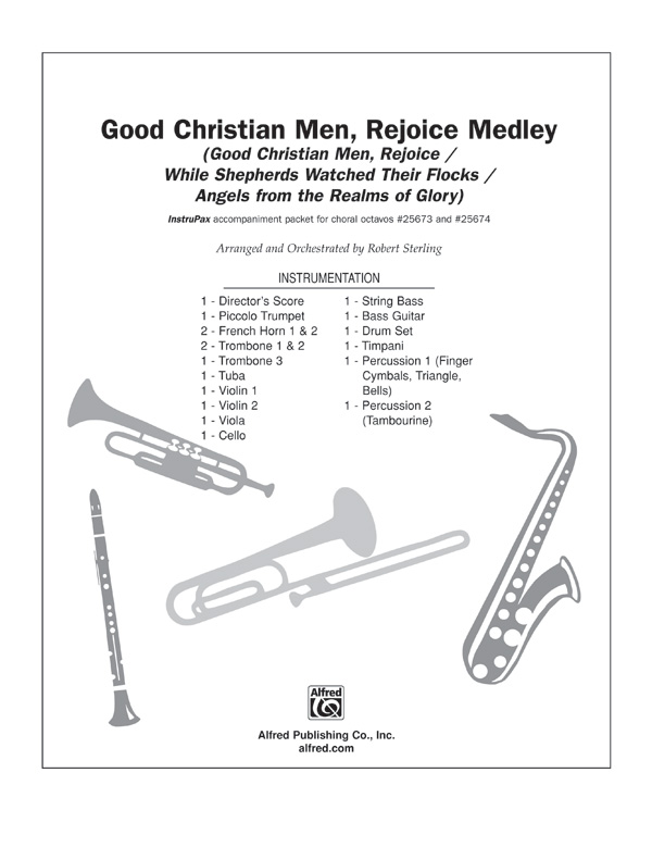 Good Christian Men, Rejoice Medley: Choral Octavo InstruPax | Sheet Music