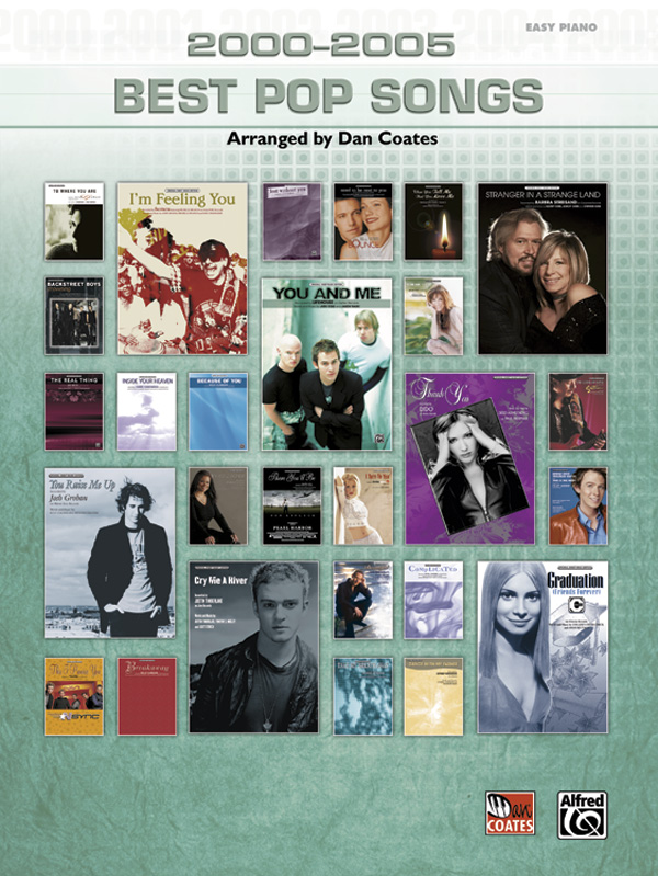 2000--2005 Best Pop Songs: Piano Book | Sheet Music