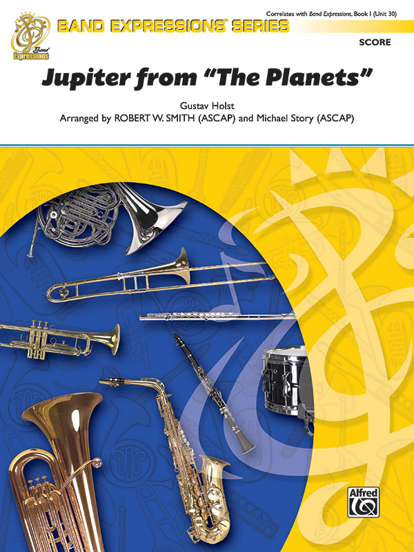 Jupiter (from The Planets): Concert Band Conductor Score: Gustav Holst ...