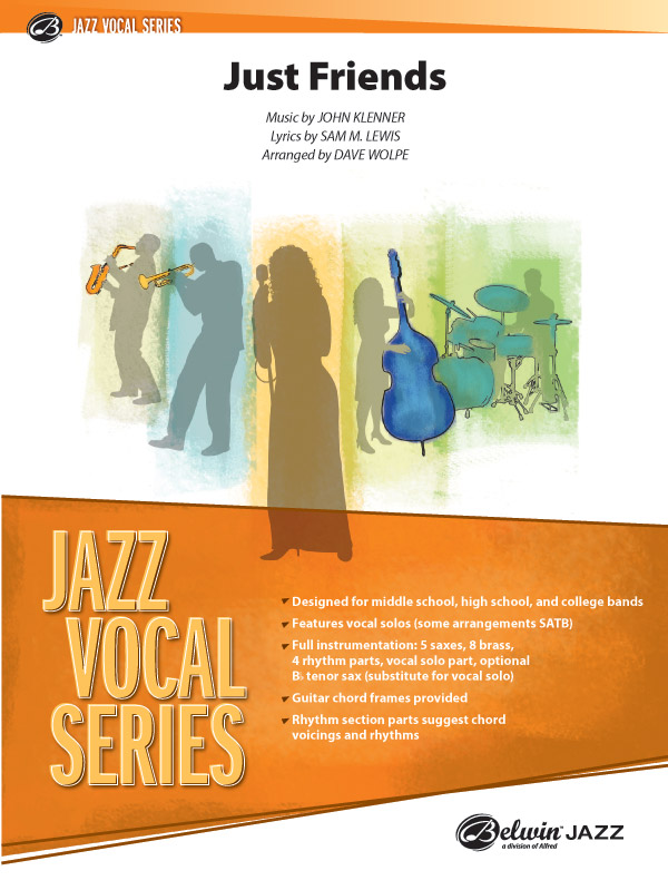 Just Friends: Vocal Solo with Jazz Ensemble Conductor Score: John ...