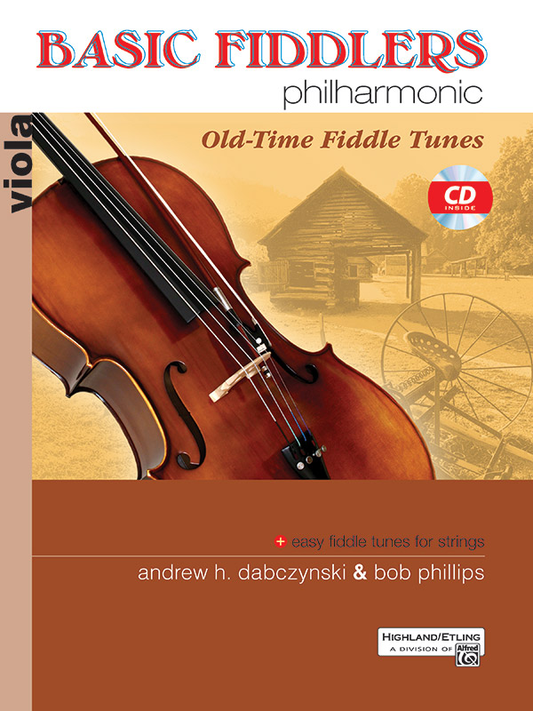 Basic Fiddlers Philharmonic: Old-Time Fiddle Tunes: Viola Book & CD ...