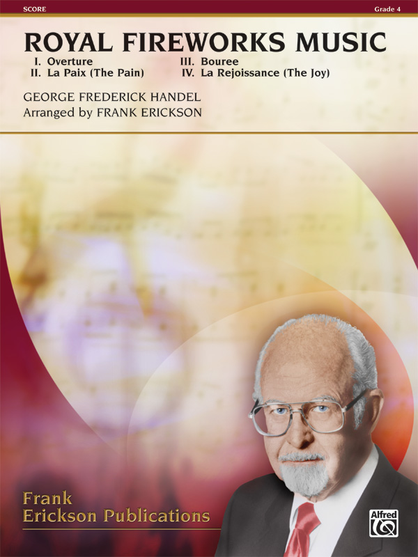 Royal Fireworks Music: 3rd B-flat Clarinet: 3rd B-flat Clarinet Part ...