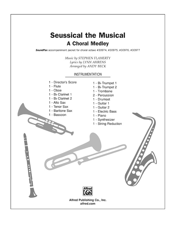 Seussical the Musical: A Choral Medley: Score: Choir Score - Digital ...