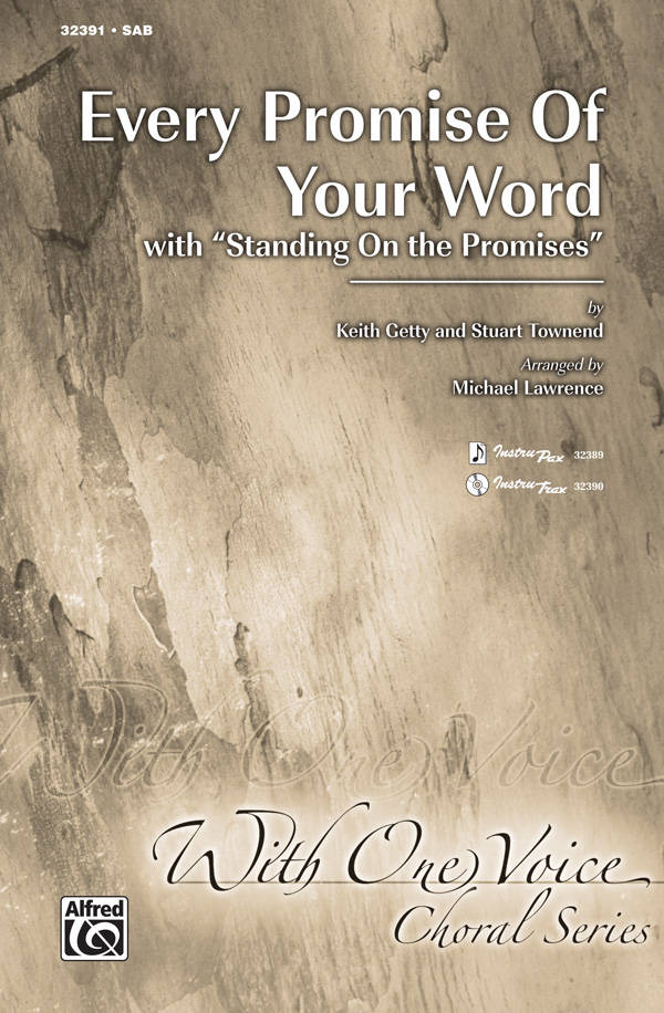 Every Promise of Your Word: SAB Choral Octavo: Stuart Townend | Sheet Music