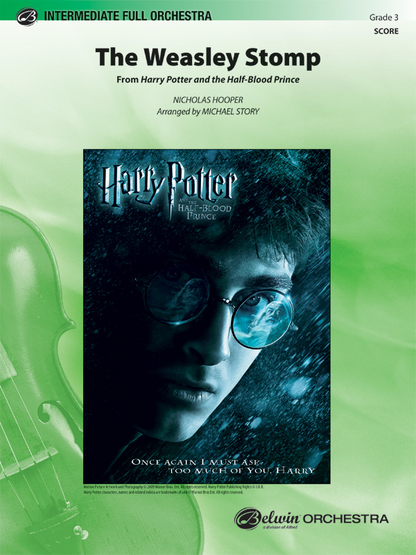 The Weasley Stomp (from Harry Potter and the Half-Blood Prince): Piano ...