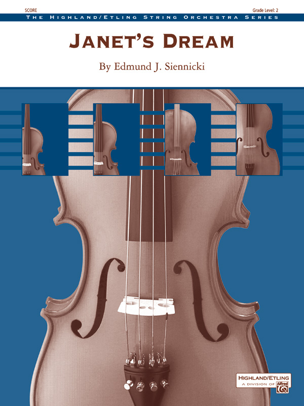 Janet's Dream: String Bass: String Bass Part - Digital Sheet Music Download