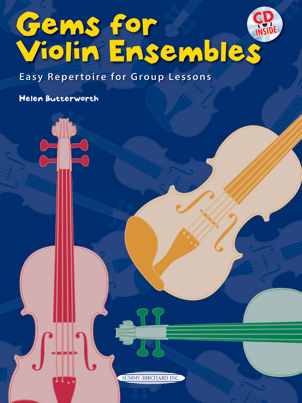 Gems for Violin Ensembles 1: Violin Book & CD: Helen Butterworth ...