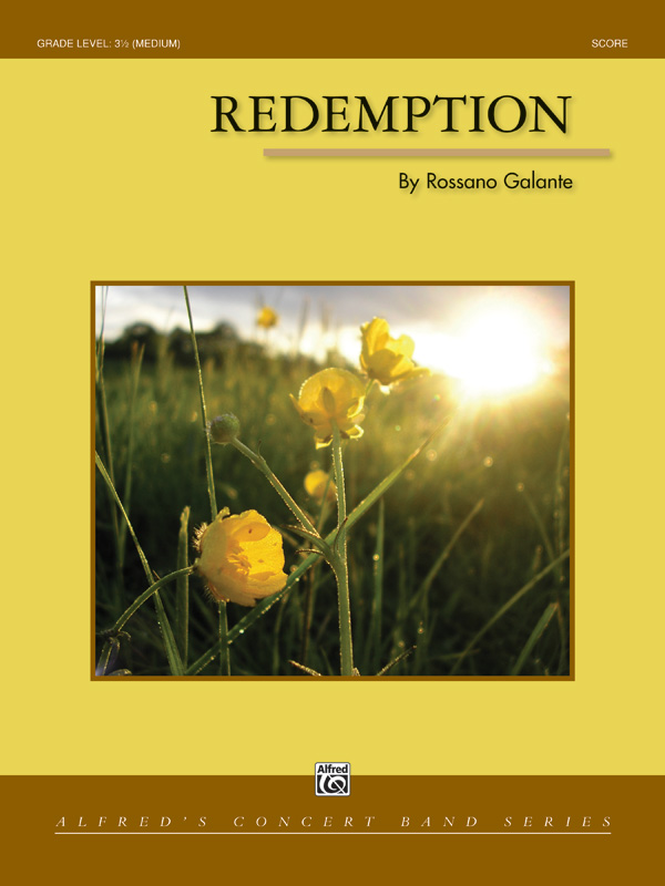 Redemption: Concert Band Conductor Score & Parts: Rossano Galante ...