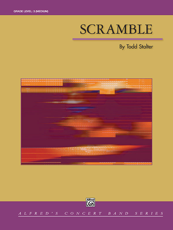 Scramble B Flat Tenor Saxophone B Flat Tenor Saxophone Part Digital Sheet Music Download