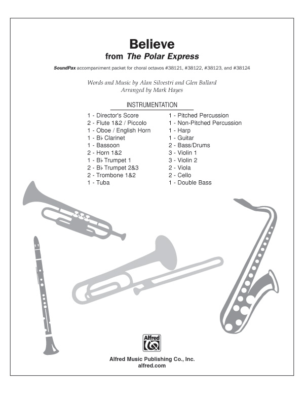 The Polar Express, Concert Suite from: Full Orchestra Conductor Score ...