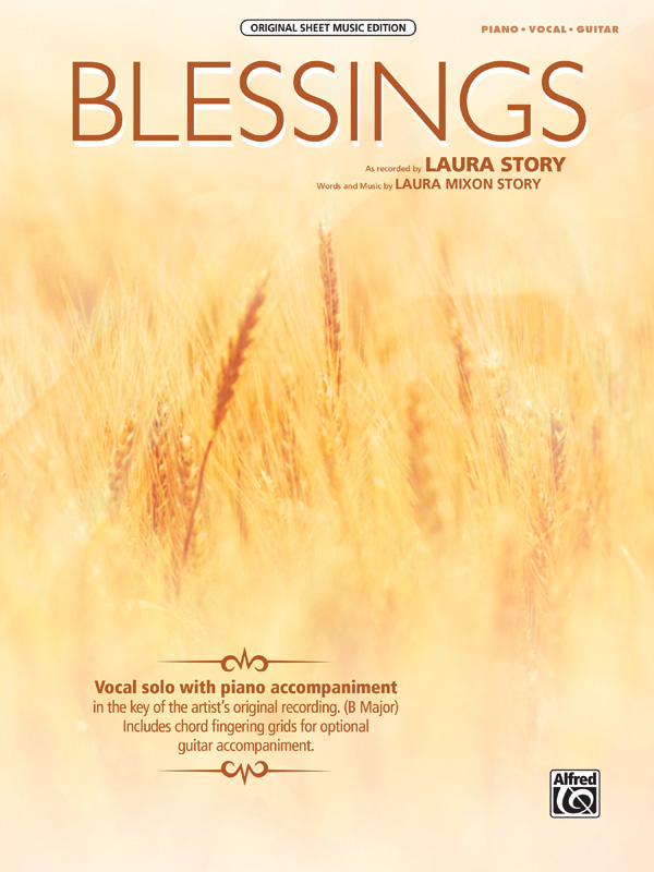 Blessings: Piano/Vocal/Guitar Sheet: Laura Story | Sheet Music