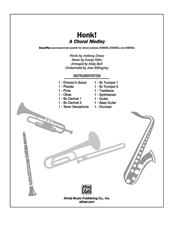 Honk!: Choral SoundPax: George Stiles - Digital Sheet Music Download