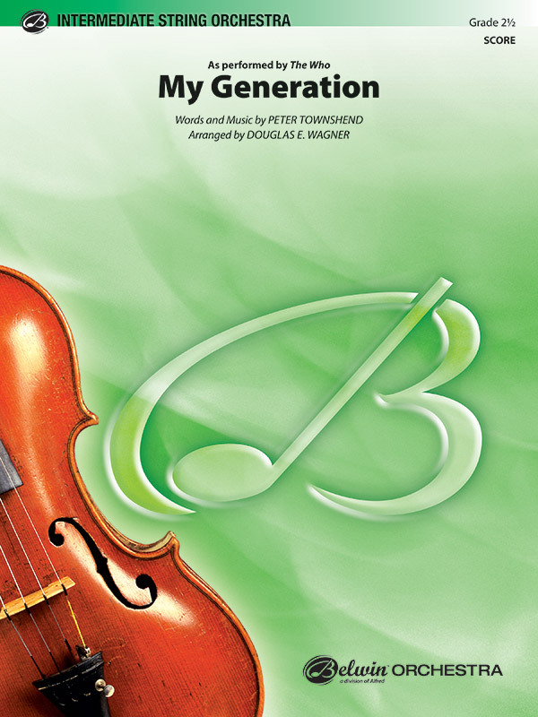 My Generation: String Orchestra Conductor Score & Parts: The Who ...