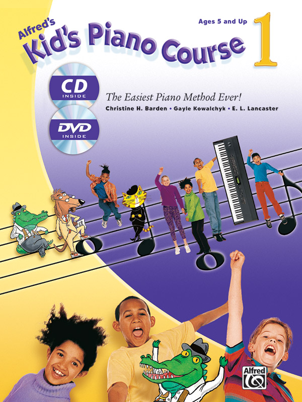 Alfred's Kid's Piano Course 1: Keyboard/Piano Book, CD & DVD | Sheet Music