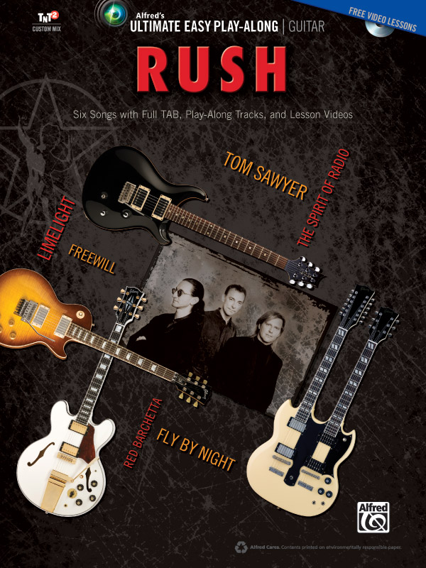 Ultimate Easy Guitar Play-Along: Rush: Easy Guitar TAB Book & DVD: Rush ...