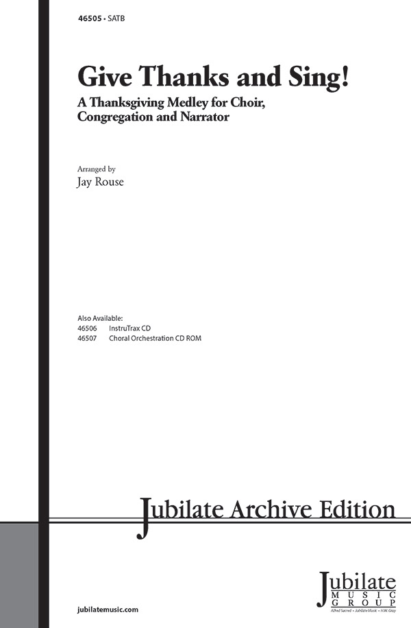 Give Thanks and Sing!: SATB Choral Octavo | Sheet Music