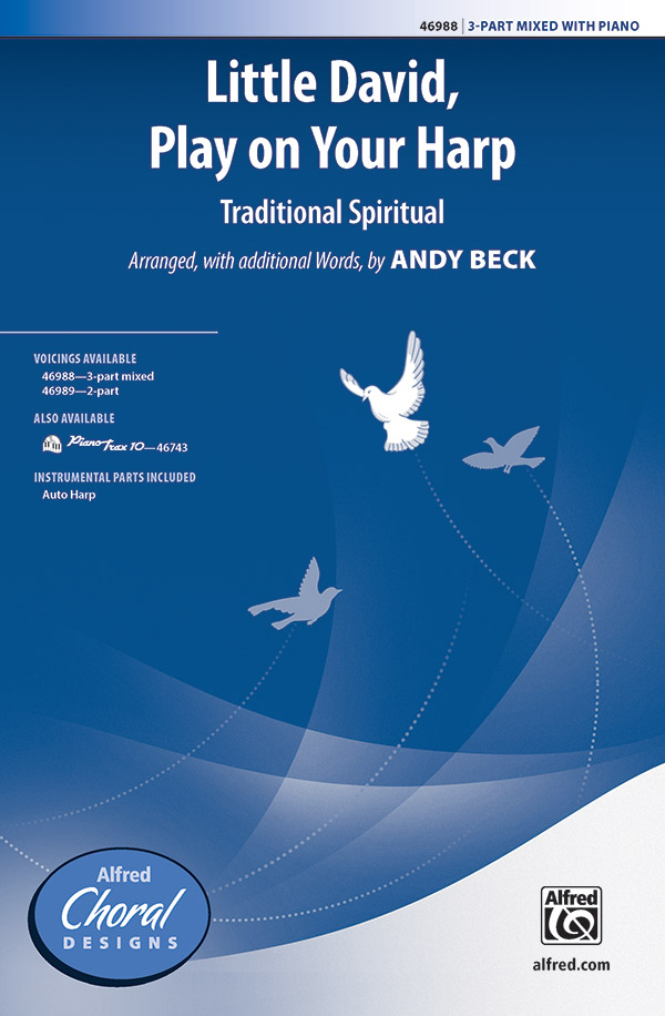 Little David, Play on Your Harp: 3-Part Mixed Choral Octavo - Digital ...