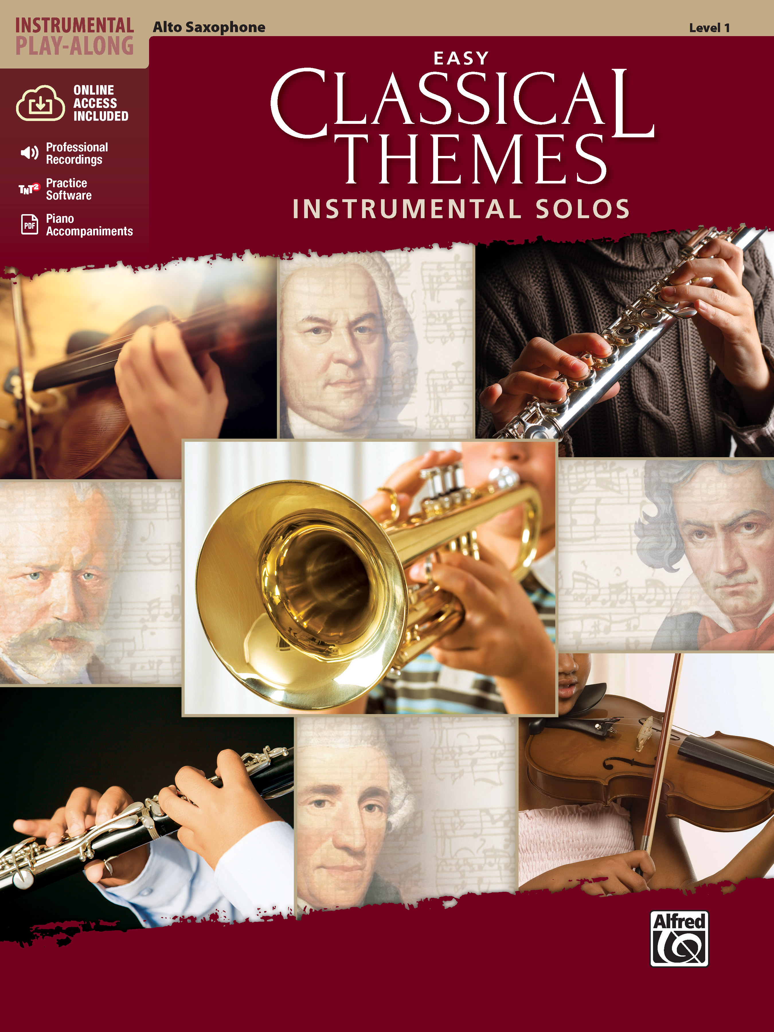 Easy Classical Themes Instrumental Solos for Strings: Viola Book ...