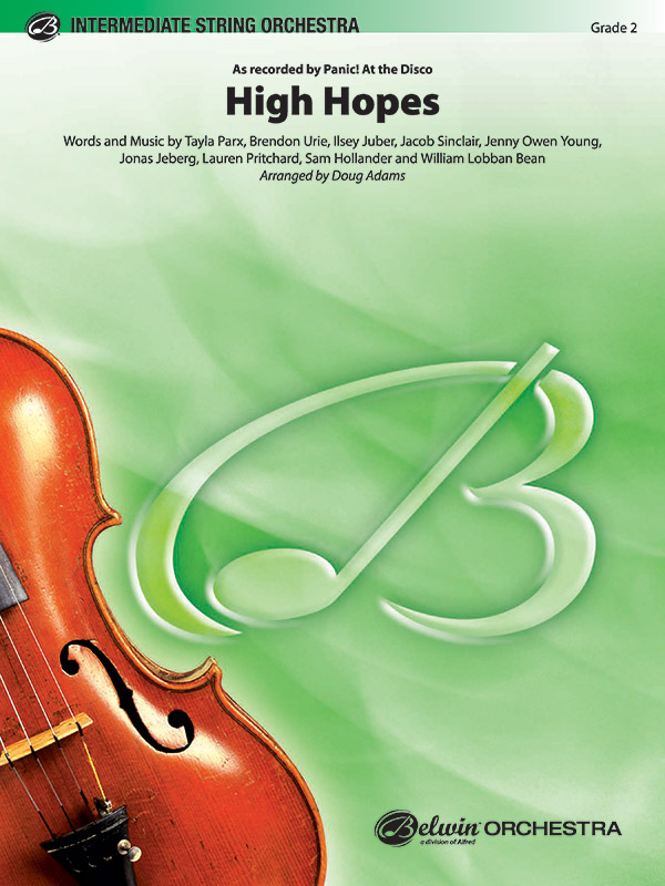 High Hopes: Cello: Cello Part - Digital Sheet Music Download